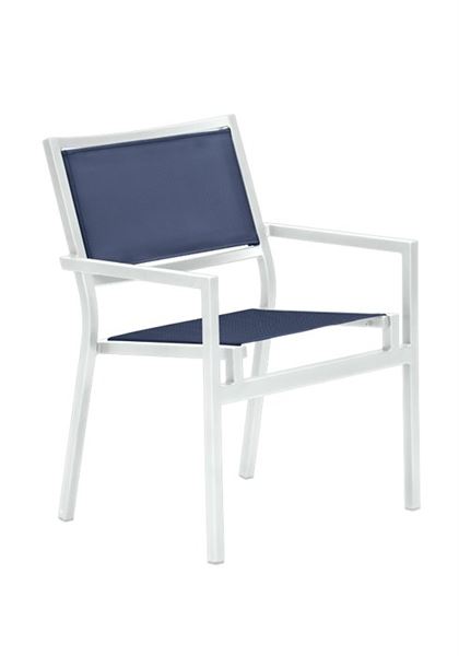 Tropitone Cabana Club Sling Dining Chair for Hotels and Resorts ...