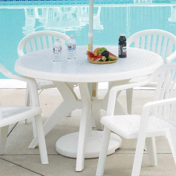 Commercial Outdoor Dining Tables, Patio Dining Tables - Pool Furniture ...