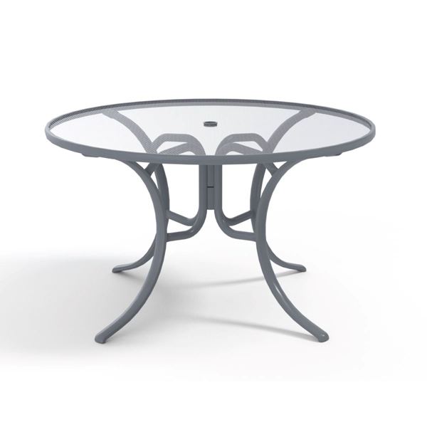 48 inch glass patio table store