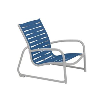 Commercial Vinyl Strap Chairs Hotel Pool Furniture - Pool Furniture Supply
