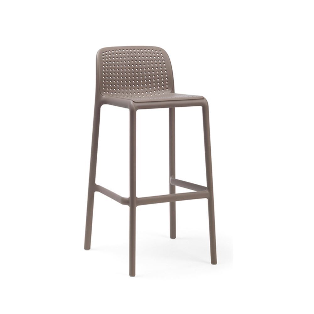 Lido Stackable Plastic Resin Pool Side Bar Stool - Pool Furniture Supply