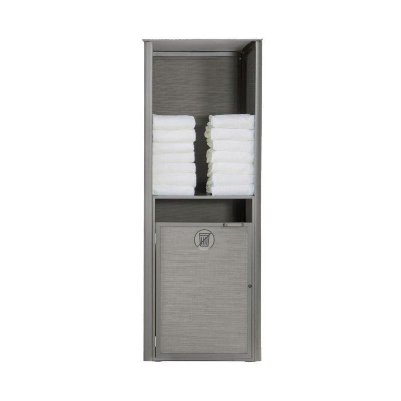 Commercial Aluminum Sunset Towel Valet - Pool Furniture Supply