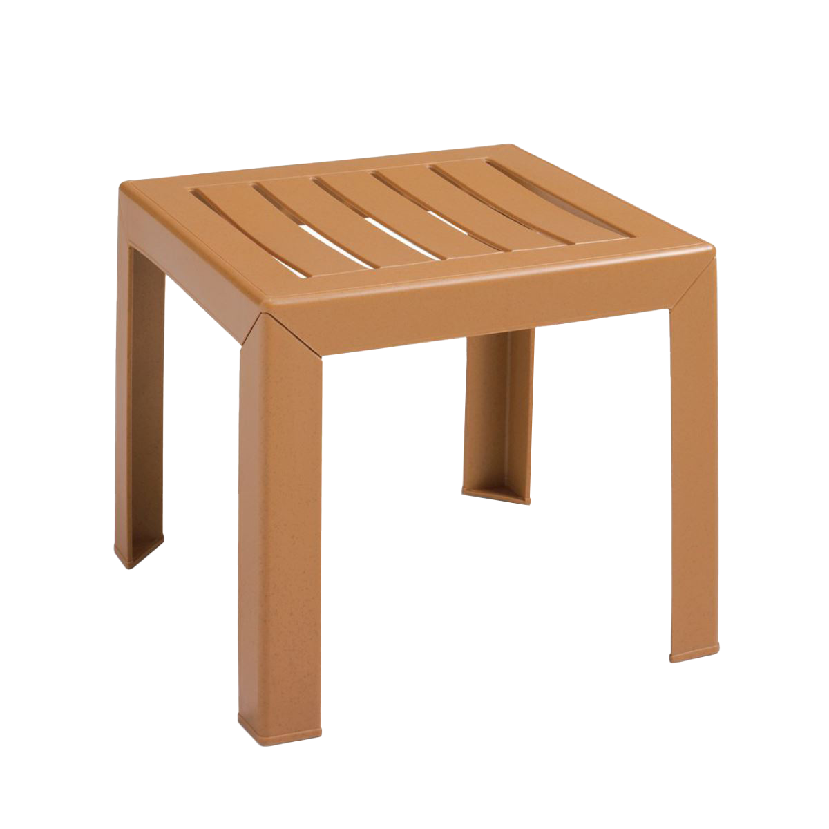 Cocktail Table Plastic Resin 16 Inch Square Bahia - Pool Furniture Supply