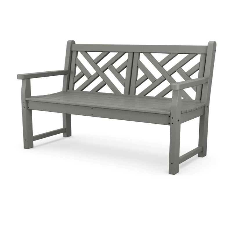 Bench 48 Inch Recycled Plastic Polywood Chippendale - Pool Furniture Supply