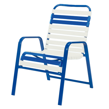 Commercial Vinyl Strap Chairs Hotel Pool Furniture - Pool Furniture Supply