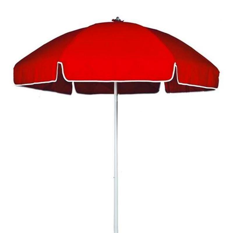 Lifeguard 6.5 Foot Diameter Fiberglass Umbrella with Marine Grade ...