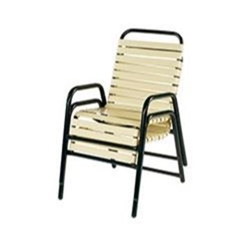 Commercial Vinyl Strap Chairs Hotel Pool Furniture - Pool Furniture Supply
