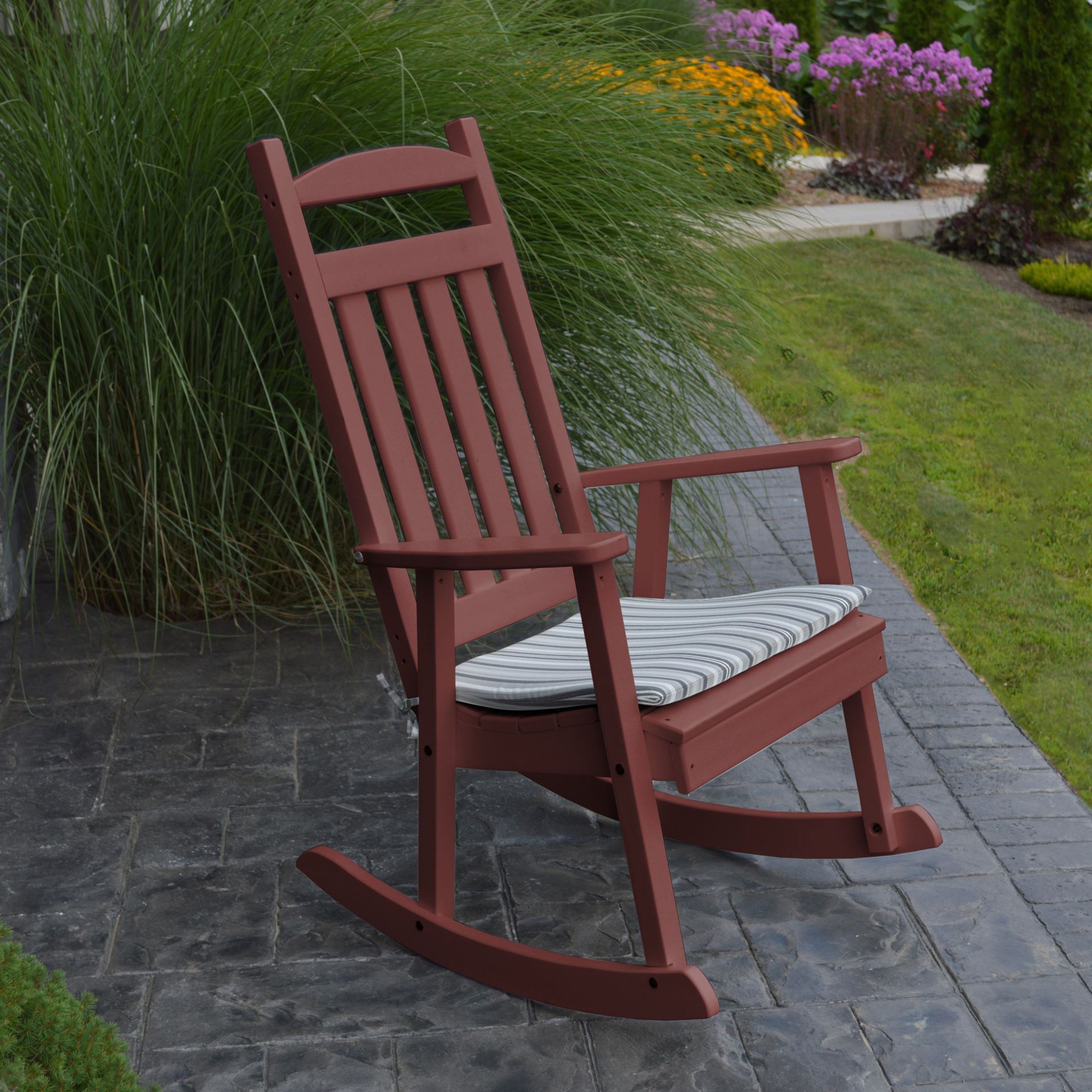 Classic Recycled Plastic Rocking Chair - Pool Furniture Supply