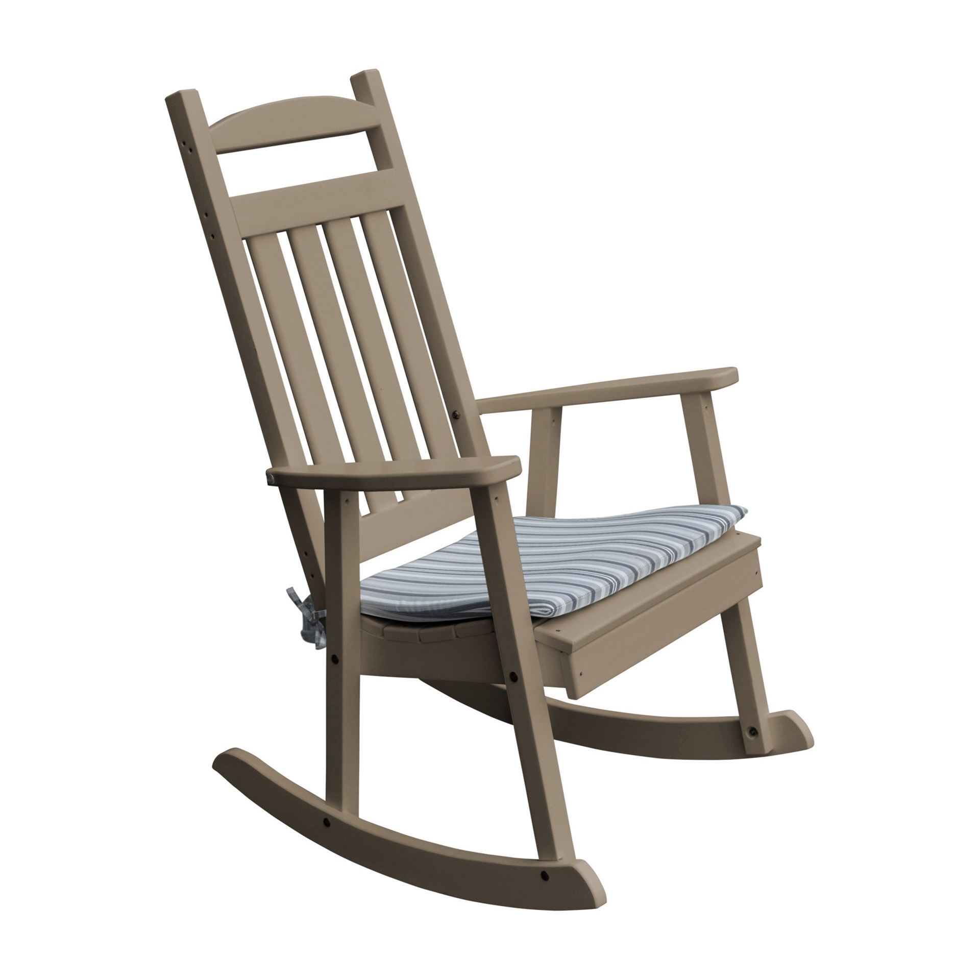 Classic Recycled Plastic Rocking Chair - Pool Furniture Supply