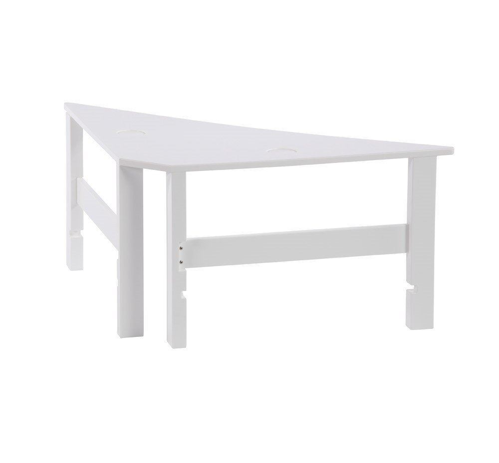 Sanibel Sectional 90 Degree Table With Umbrella Hole, Marine Grade ...