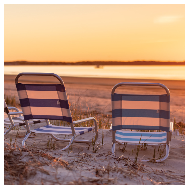 Telescope Beach and Pool Folding Sun and Sand Chair - Pool Furniture Supply