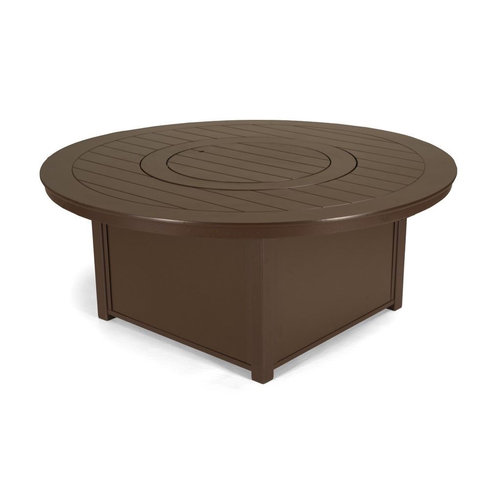 54" Round Fire Table w/ MGP Top - Pool Furniture Supply