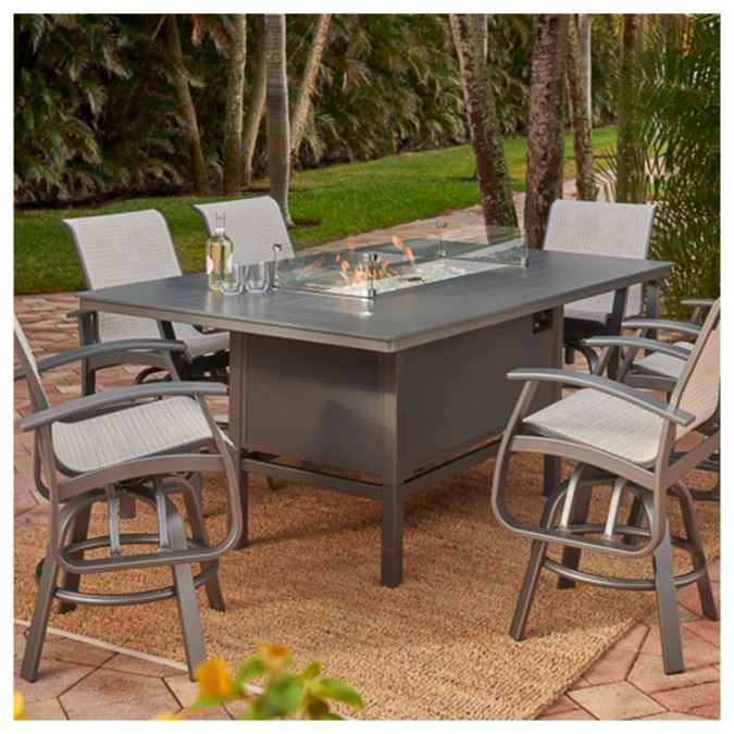 Rectangular Frame Lift Kit for Fire Tables - Pool Furniture Supply