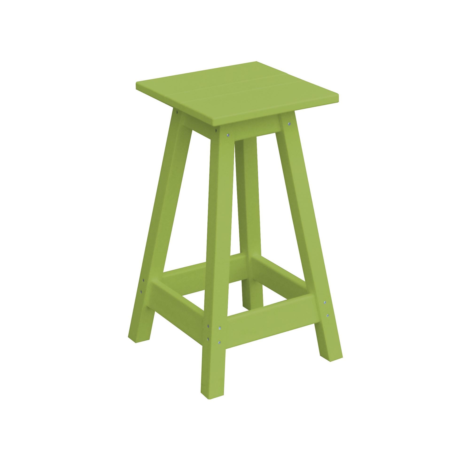 Square Traditional Counter Stool - Pool Furniture Supply