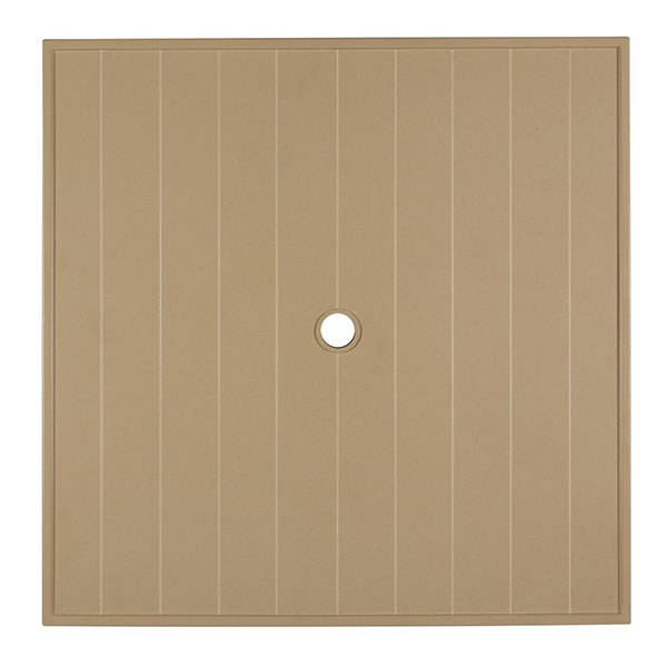 42” x 76” Apollo Rectangle Aluminum Bar Table - Pool Furniture Supply