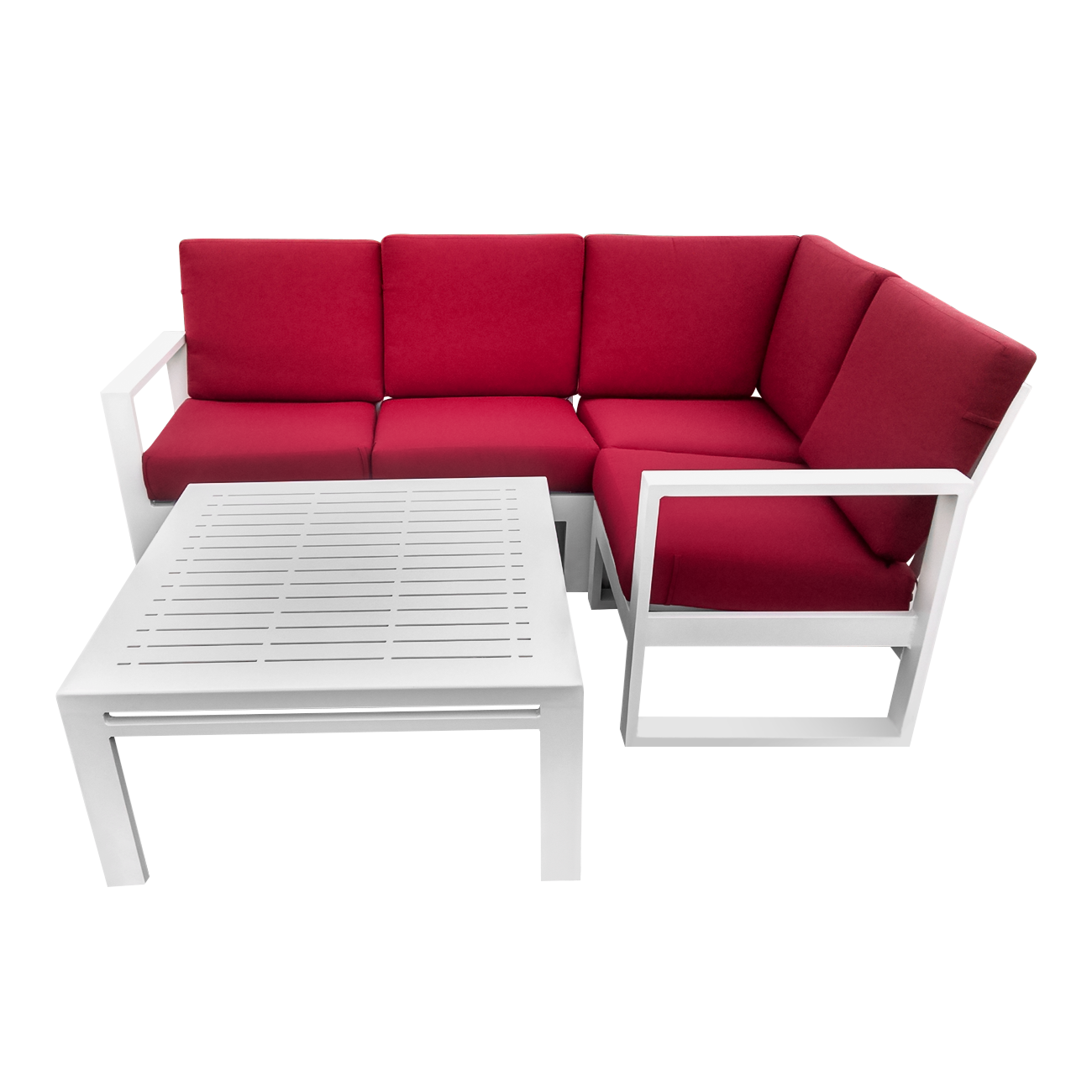 Hurricane Deep Cushion Corner Chair - Pool Furniture Supply