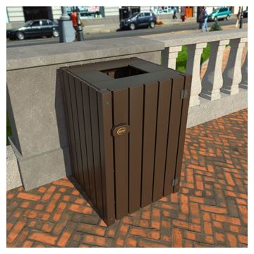 Pool Deck Trash Cans-Trash Cans for Pools - Pool Furniture Supply