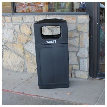 Pool Deck Trash Cans-Trash Cans for Pools - Pool Furniture Supply