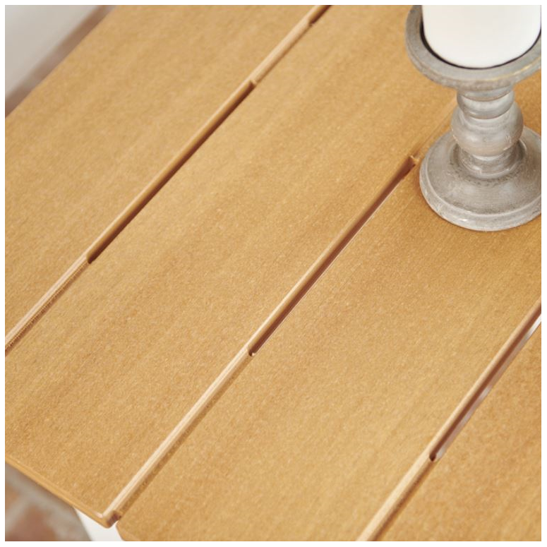 Rustic Hexagonal MGP Dining Table - Pool Furniture Supply