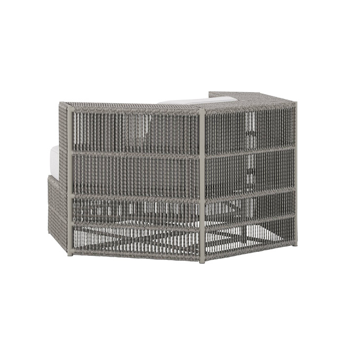 Hex Rope Deep Cushion Lounge Chair - Pool Furniture Supply