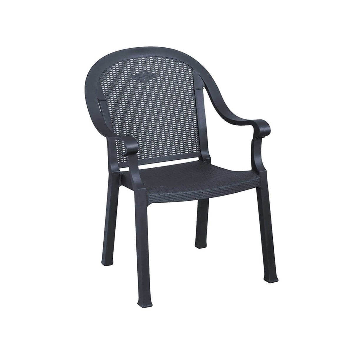 Armchair Plastic Resin Sumatra - Pool Furniture Supply