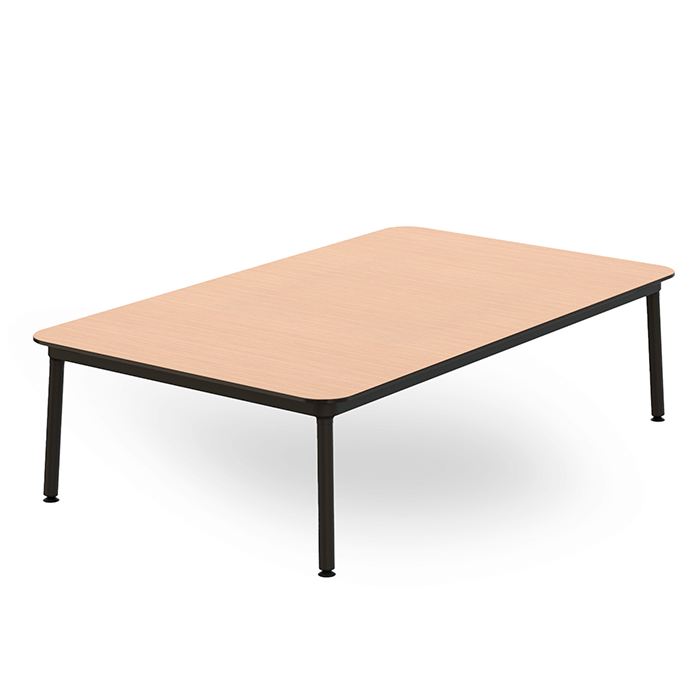 Hub 31.5” x 59” Baja Rectangular Coffee Table with HPL Top- Pool ...