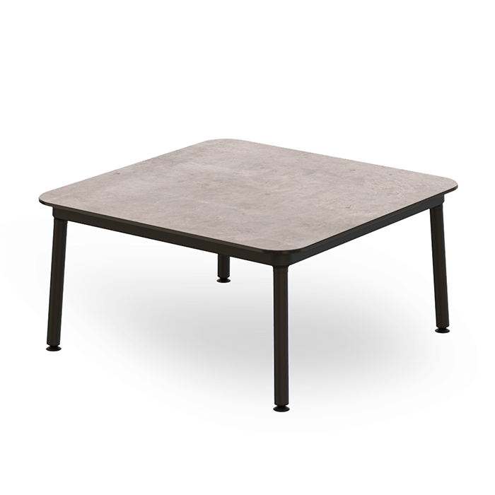 Hub 31.5” Baja Square Coffee Table with HPL Top- Pool Furniture Supply