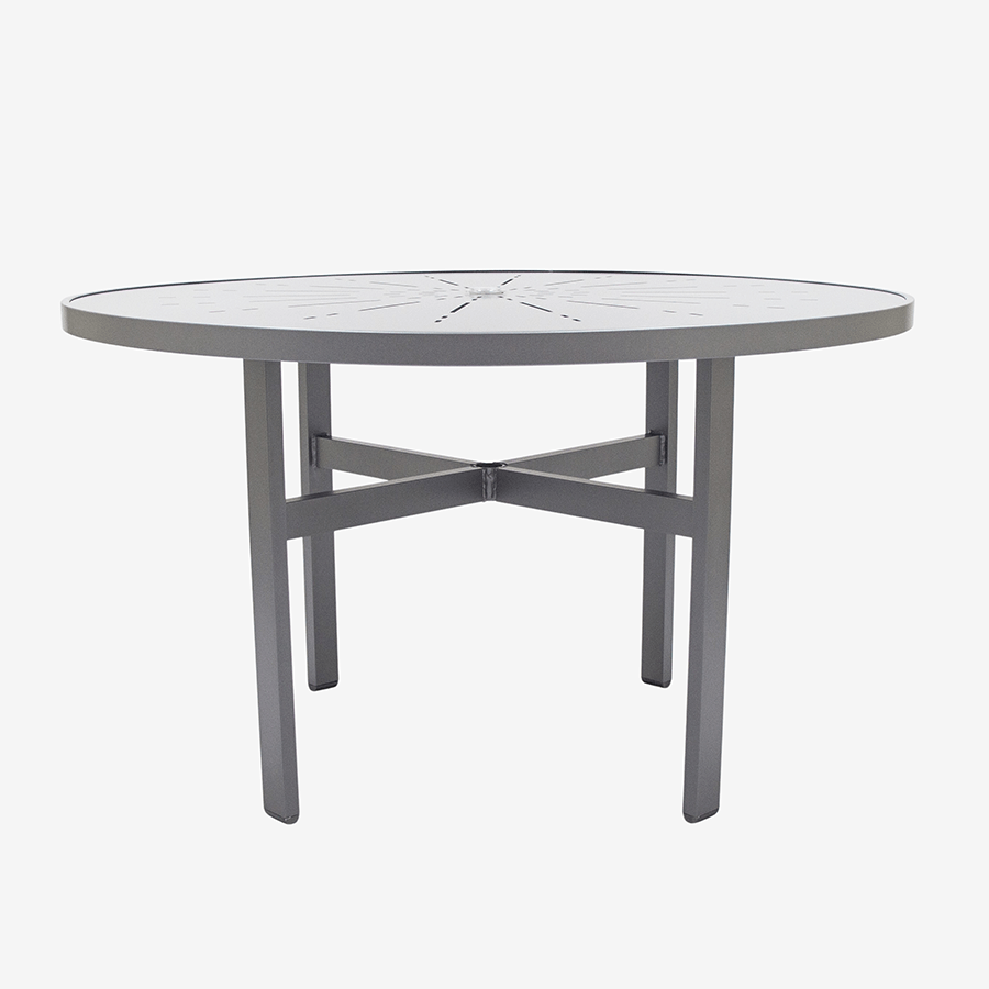 Dockside Punch Top Round Patio Dining Table, 36”, 42”, or 48” Diameters ...