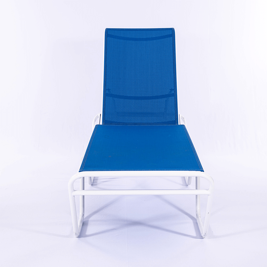 St. Maarten II Sling Pool Lounge Chair - 16” Elevated Seat Height ...
