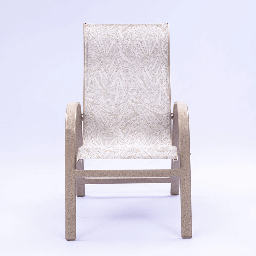 Waterfront Sling Patio Dining Chair - Pool Furniture Supply