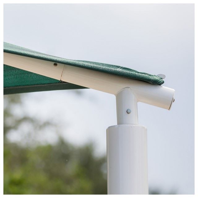 20′ Quick‑Ship Square Shade – Pool Furniture Supply