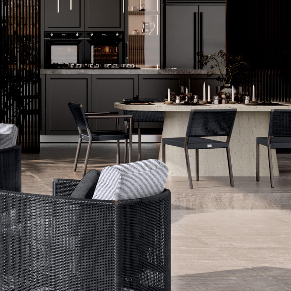 Pompano 84×40 Dining Table - Pool Furniture Supply